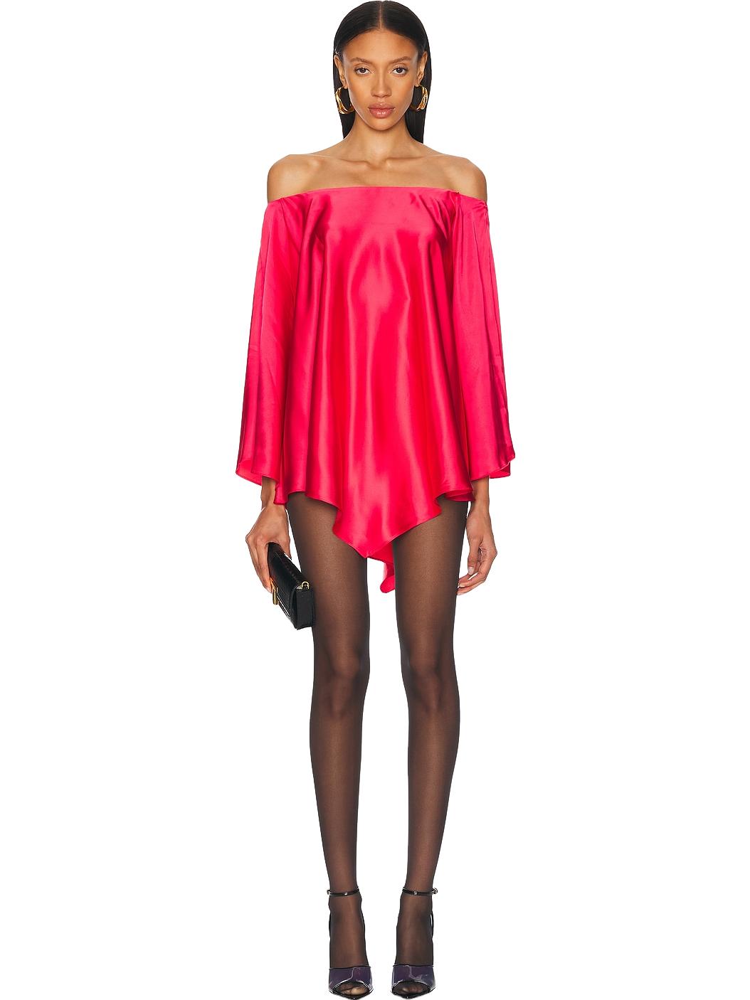 ALEXANDRE VAUTHIER Satin Mini Dress